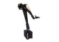 China Highly Precision 100kg Magnetic Force Black Forced Locking Pole Type Magnetic Stand for sale