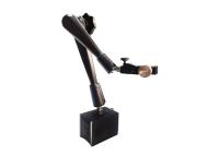China Highly Precision 100kg Magnetic Force Black Forced Locking Pole Type Magnetic Stand for sale