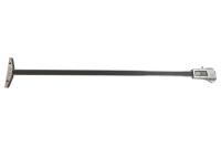 China 0-500mm Stainless Steel Digital Depth Gauge with Thin Rod for sale