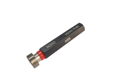 China Simple Operate M20X0.75-6H Metric Thread Plug Gauge with DIN13 Standard for sale