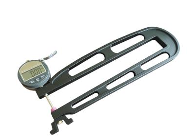 China Customized Digital Thickness Gauge With 0-25.4mm/0-1'' Measuring Range With 300mm Measuring Depth for sale