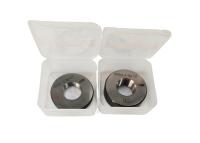 China Left Hand M24X1.5 Metric Thread Ring Gauge with 6g Accuracy for Accurate Thread Checking for sale