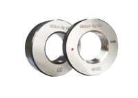 China GO and NOGO M56X4 Metric Thread Ring Gauge for Screws Bolts and Threaded Rods with Left Hand for sale