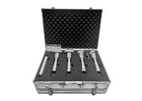China 50-100mm Three-Point Internal Micrometer Set with Extended Rod Deep Hole Measurement Kit for sale