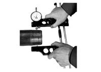 China Petroleum Oil Pipe External Outer Thread Taper Lead Gauge Measuring Instrument Graduation 0.001in for sale