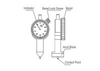 China External Thread Height Gauge For Oil Pipe Taper Measurement With 0 To 4mm Range for sale