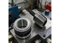 China 60-63HRC Hardness Precision Oil Measuring Device NC35 Numbered Connection API Spec 7-2 Thread Gauge for Field Service for sale