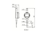 China Industrial-Grade 0-25.4mm/0-1