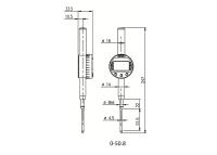 China High Accuracy 0-50.8mm/0-2