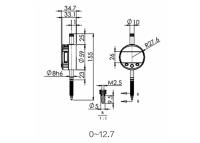 China Factory Direct 0-12.7mm/0-0.5