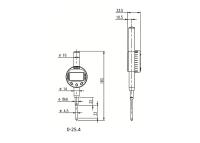 China OEM/ODM 0-25.4mm/0-1