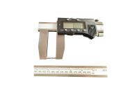 China 0-150mm/0-6'' Digital External Groove Caliper with Cylindrical Contact Point for Outside Diameter Groove Measurement for sale