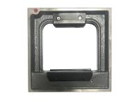 China Frame Spirit Bubble Level High Precision Cast Iron Frame Level Industrial Measuring Tool for Machine Tool Alignment for sale