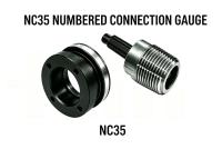 China 60-63HRC Hardness Precision Oil Measuring Device NC35 Numbered Connection API Spec 7-2 Thread Gauge for Field Service for sale