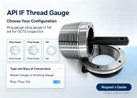 China API IF 6 5/8 Rotary Shouldered Connection Gauge API Spec 7-2 for Oil & Gas Drill Pipe for sale