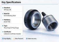 China API Spec 5B Oilfield Buttress Casing Thread Gauge BTC BCSG for Oilfield Casing Thread Inspection for sale