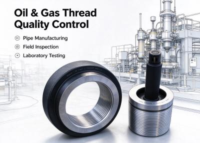 China 11 3/4 API 5B BCSG BTC Buttress Master & Working Gauge for Oilfield Casing Thread Verification for sale