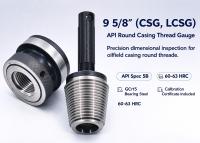 China 9 5/8 API 5B CSG LCSG Thread Plug & Ring Gauge Set Petroleum Casing Round Thread Gauge with Calibration Certificate for sale
