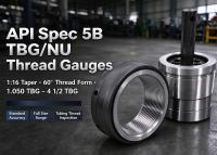 China API NUE Thread Plug Gauge for Box(coupling) Thread Inspection and Ring Gauge for Pin(pipe end) Thread Inspection for sale