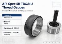 China API Spec 5B TBG NU Non-Upset Tubing Thread Gauge Oilfield Petroleum Tubing Thread Measuring Tool for sale
