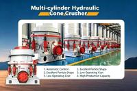 China Multi Cylinder Hydraulic Secondary Cone Crusher Large Output For Aggregate Production for sale