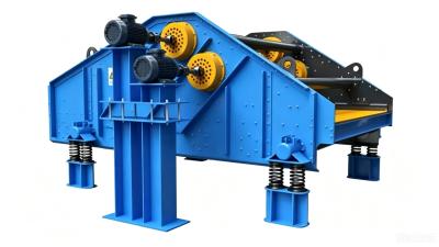 China High Frequency Operation Linear Vibrating Screener For Dry And Wet Fine Particle for sale