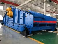 China Dual Motors Driven Dewatering Vibrating Screen Wear Resistant For Solid Liquid Separation for sale