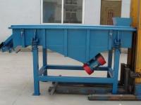 China Reinforced Frame Linear Vibrating Screen Machine Heavy Duty Parameter Adjustable for sale