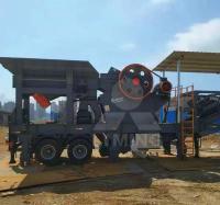 China High Output Mobile Hammer Crusher 50-500 Tons/H Capacity For On Site Crushing for sale
