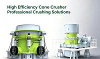 China High Efficiency Cone Crushing Machine Adjustable Settings 300–1050 T/H Throughput for sale