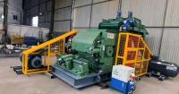 China Custiomized Color Double Roll Crusher 15-40 T/H With Heavy Duty Spring Assembly for sale