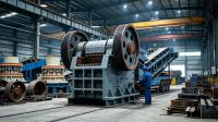 China Ultra Giant Primary Jaw Crusher Machine 600-1200T/H Capacity For Heavy Duty Mining for sale