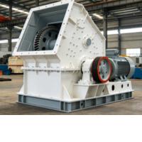 China High Chromium Alloy Impact Stone Crusher Wear Resistant 70–120T/H Vertical Shaft Design for sale