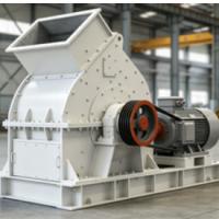 China 600 Ton/H Hammer Crusher Machine High Capacity With Fully Reinforced Heavy Load Rotor for sale