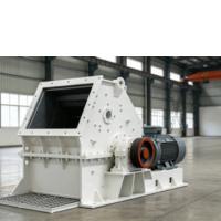 China Customized Colour Steel Hammer Crusher With Ultra Wide Ultra Long Rotor Assembly for sale