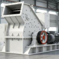 China Customized Colour Steel Hammer Crusher With Ultra Wide Ultra Long Rotor Assembly for sale