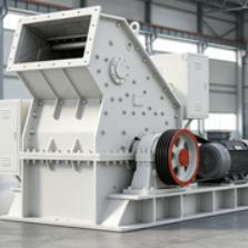 China Customized Colour Steel Hammer Crusher With Ultra Wide Ultra Long Rotor Assembly for sale