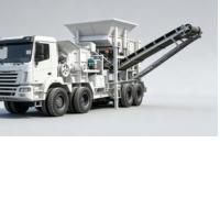 China Wheel Mounted Mobile Crushing Station 150 T/H Capacity 200kW High Throughput for sale