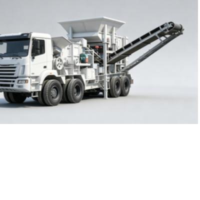 China Wheel Mounted Mobile Crushing Station 150 T/H Capacity 200kW High Throughput for sale
