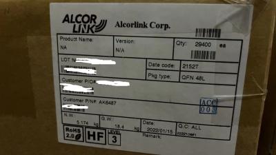 China AK6487 ALCOR USB2.0 Single-LUN Flash Card  Reader Controller for sale
