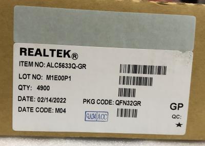 China ALC5633Q-GR REALTEK S/PCM interface audio codec. The main functions have Stereo for sale