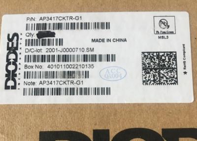 China Diodes Incorporated AP3417CKTR G1 Switching Regulator 1A 1.4MHz Sync DC/DC 2.5V-5.5V for sale