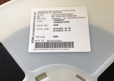 China TS4990IST Audio Amplifiers 1.2W Electronic Integrated Circuits for sale