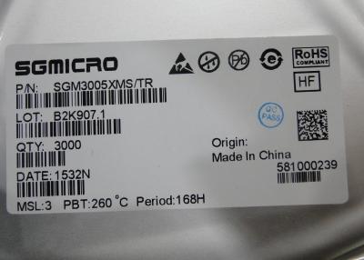 China SGM3005XMS TR SGMICRO 30MHz Low Voltage Dual SPDT Analog Switch for sale