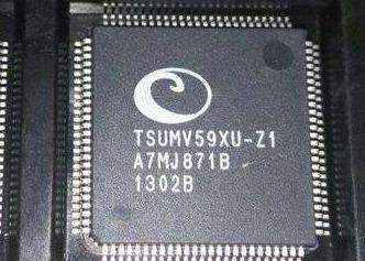 China TSUMV59XU-Z1 3D Deinterlace CVBS Electronic Integrated Circuits for sale