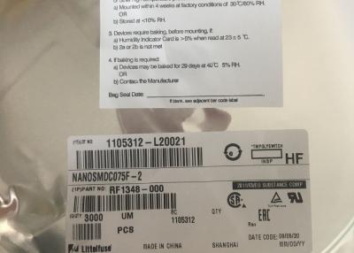 China 75A 6V 100A Imax Resettable Fuses PPTC NANOSMDC075F-2 for sale
