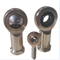 China SI Series PTFE Composite Spherical Rod End Plain Bearing Maintenance Free 35mm Bore for sale