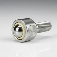 China SI Series PTFE Composite Spherical Rod End Plain Bearing Maintenance Free 35mm Bore for sale