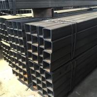 China Q235 A53 Grade B Seamless Metal Tube Black Square Plain End for sale