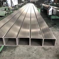 China Cold Rolled 304 Stainless Steel Tube Rectangular Pipe Bright 2b Hollow for sale
